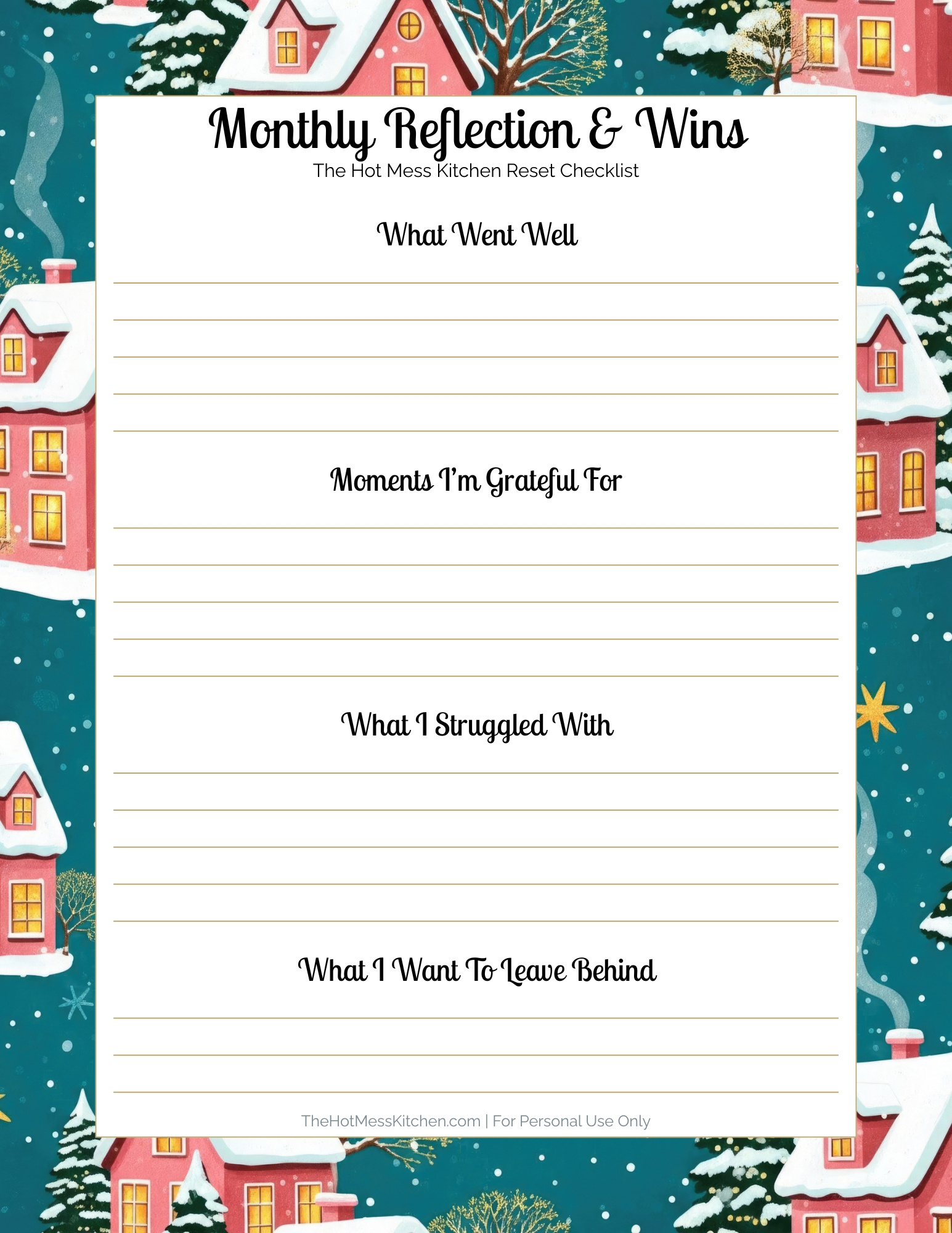 Welcome to the December Kitchen Reset - The Hot Mess Kitchen